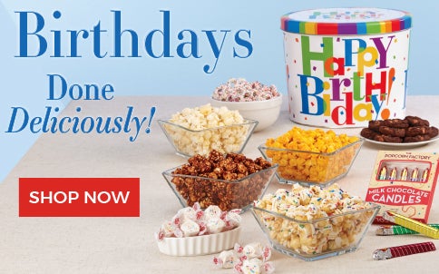 Popcorn Gifts | Gourmet Popcorn Gift Baskets | The Popcorn Factory